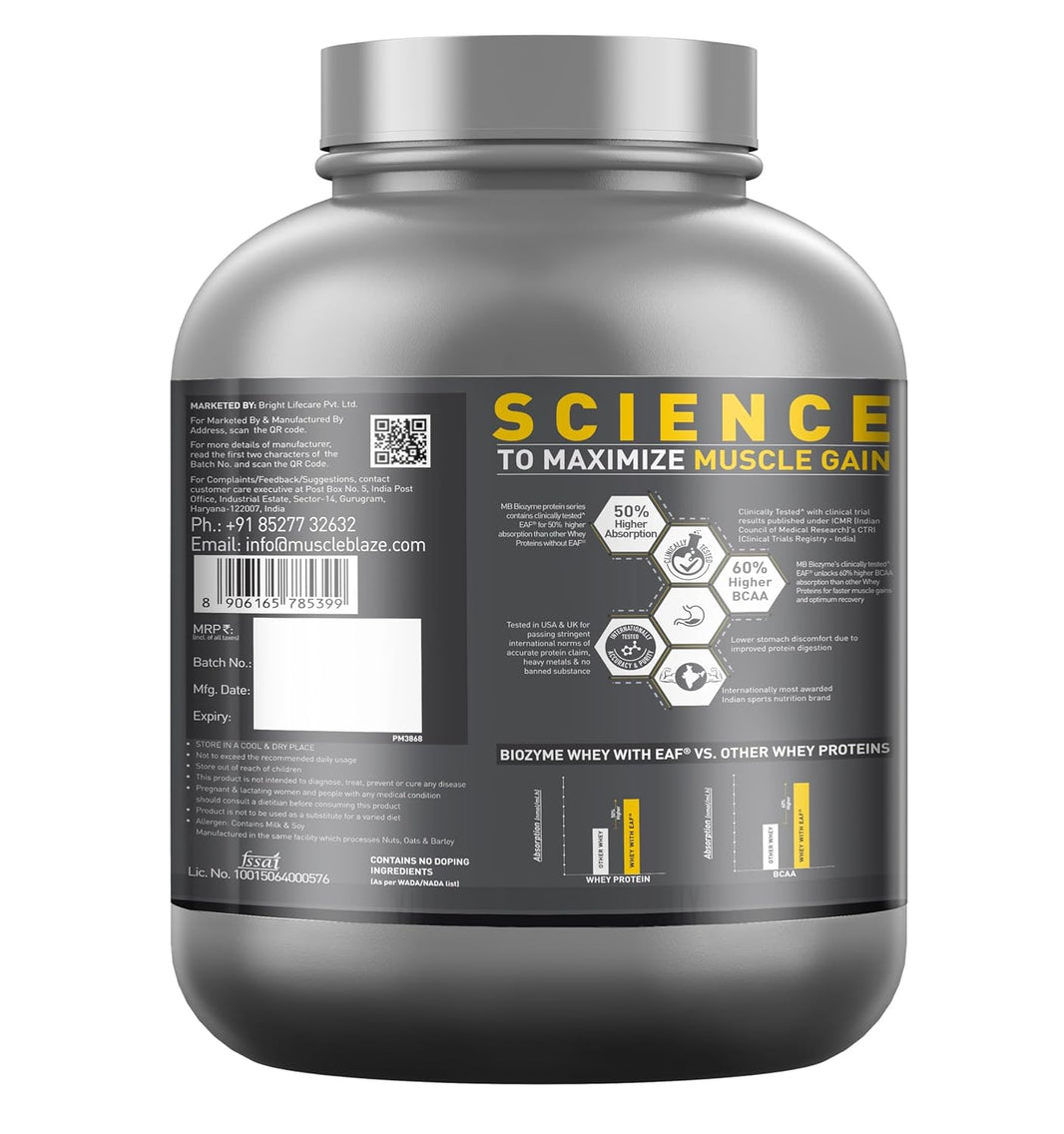 MUSCLEBLAZE – MY PROTEIN STORE